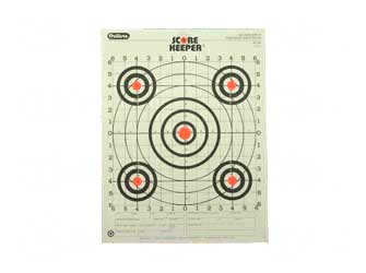 Champion Traps & Targets, Orange Bullseye Scorekeeper Target, 100 Yard ...